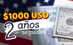Entregarán nuevo cheque mensual de $1000 dólares durante dos años en ...